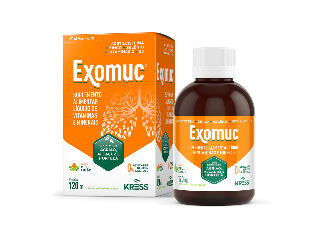 Exomuc® Adulto e Kids - Kress
